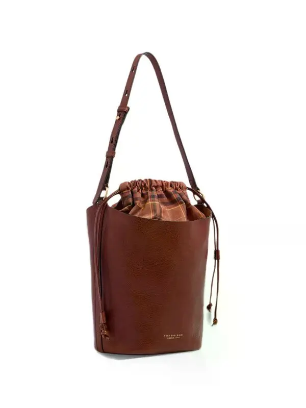 THE BRIDGE Leather Bucket Bag
