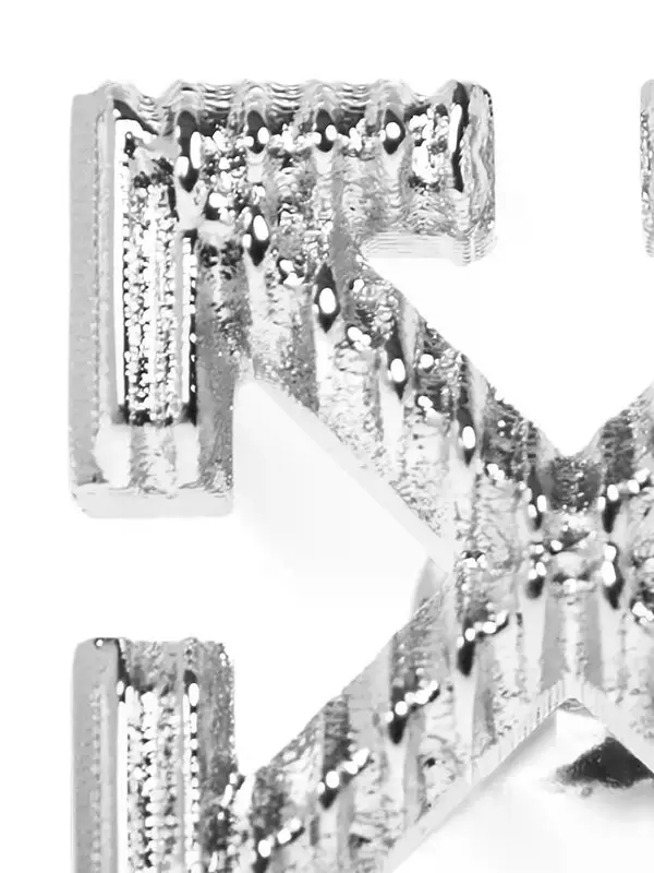 Off-White Arrows Textured Earring
