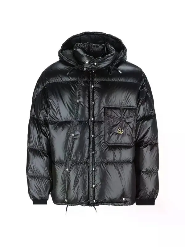 Moncler Karakorum Hooded Short Down Jacket - Black