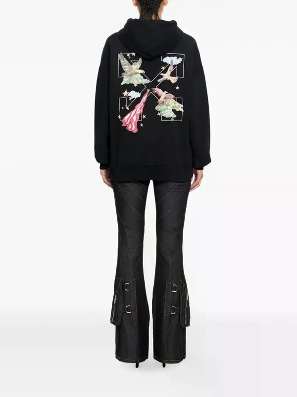 Off-White Kangaroo-pocket Hoodie