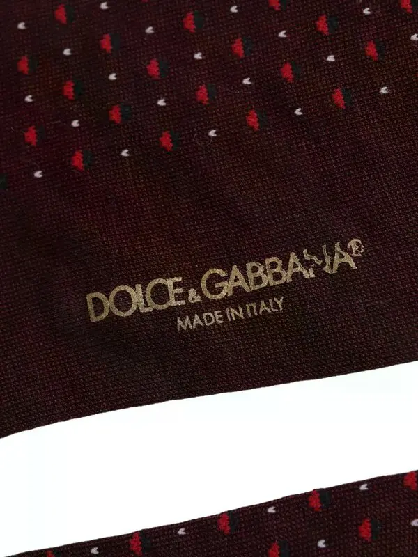 Dolce & Gabbana Polka-dot Over-the-calf Socks