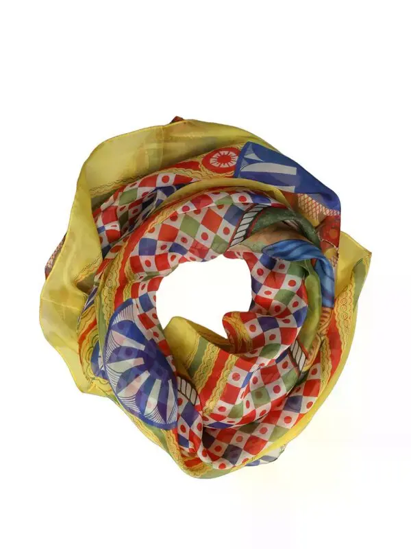 Dolce & Gabbana Carretto Foulard Scarf