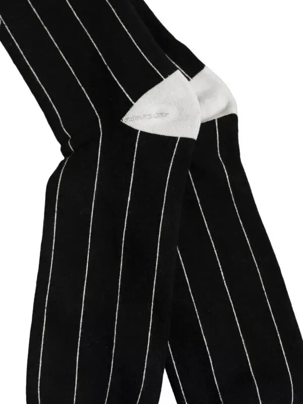 Dolce & Gabbana Pinstripe Knee-high Socks