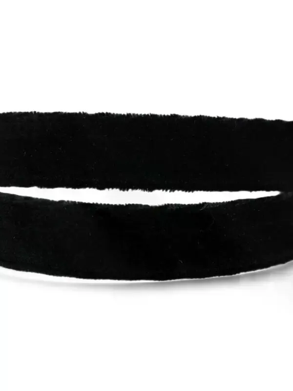 Dolce & Gabbana Velvet Buckle Belt