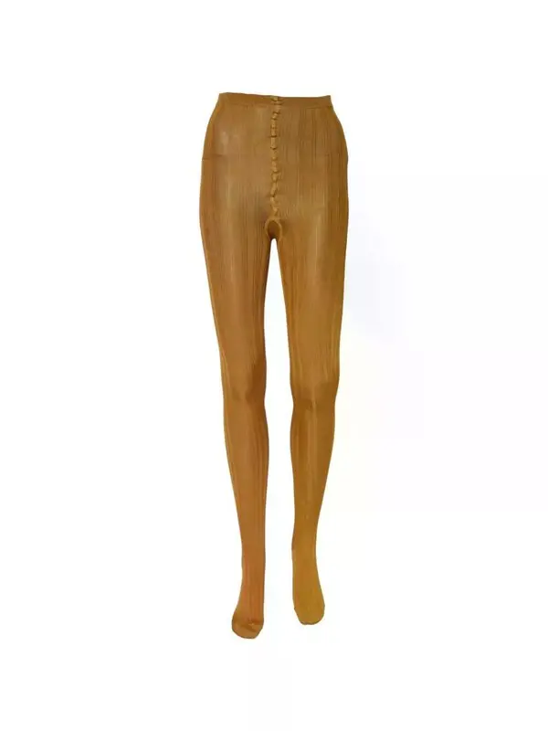 Dolce & Gabbana Mustard Nylon Tights Pantyhose Stockings Socks