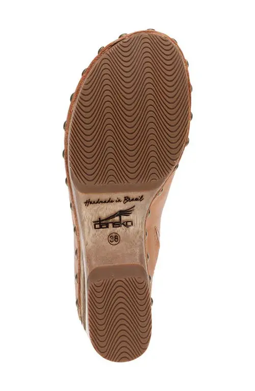 Dansko Asher Leather Clog - Tan