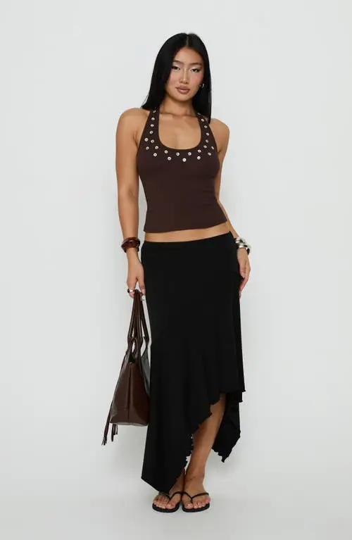 Princess Polly Renara Ribbed Halter Tank