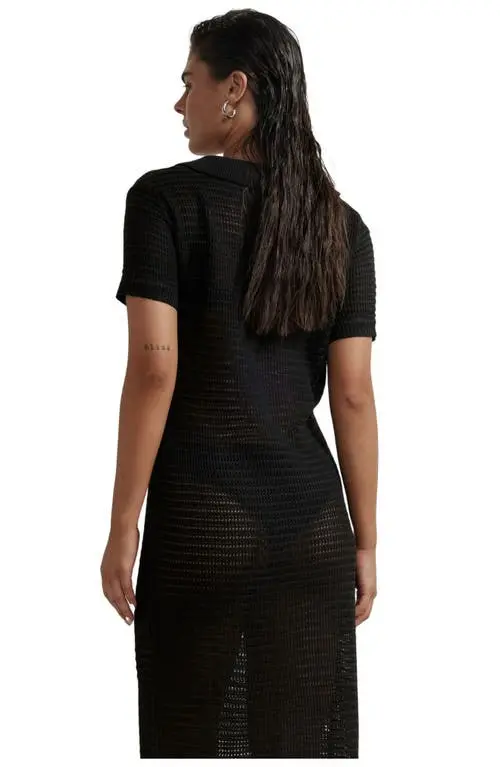 GOTTEX Davi Maxi Dress Cover-up - Black