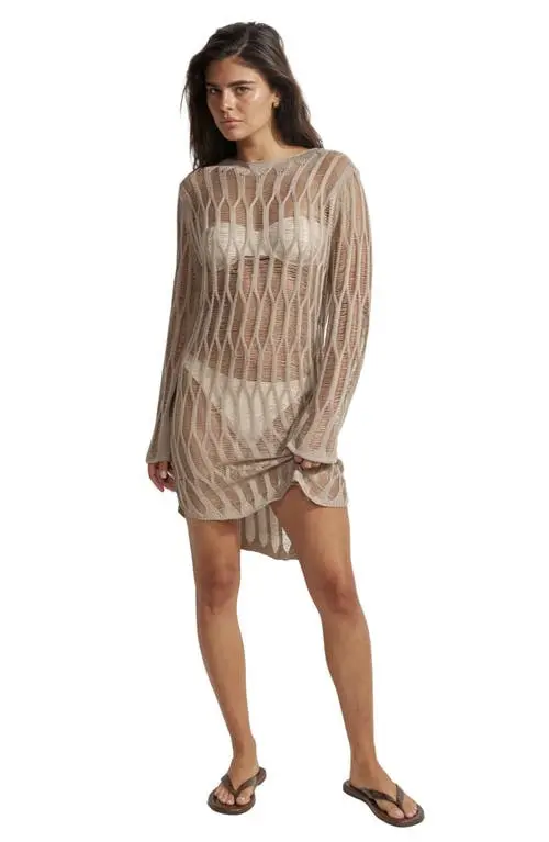 GOTTEX Estelle Crochet Beach Dress Cover-up