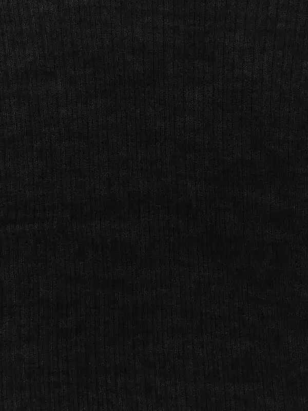 Rick Owens Asymmetrical Viscose And Silk Off-the-shoulder Top - Black