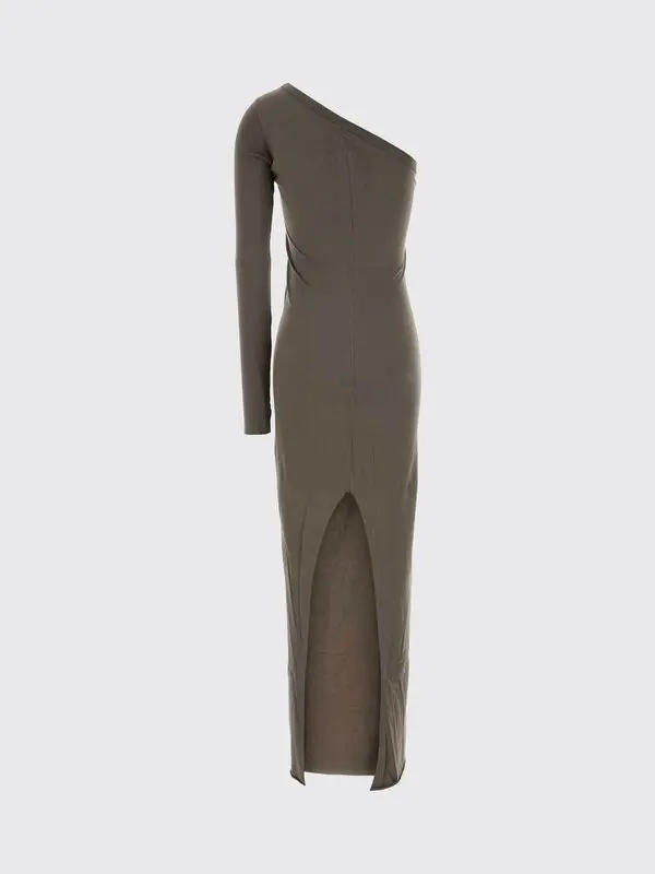 Rick Owens Tower Ziggy Asymmetrical One-shoulder Cotton Dress