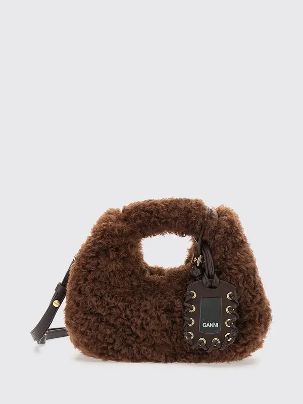 GANNI Handbag - Brown