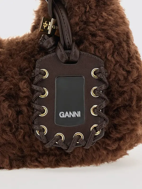 GANNI Handbag - Brown