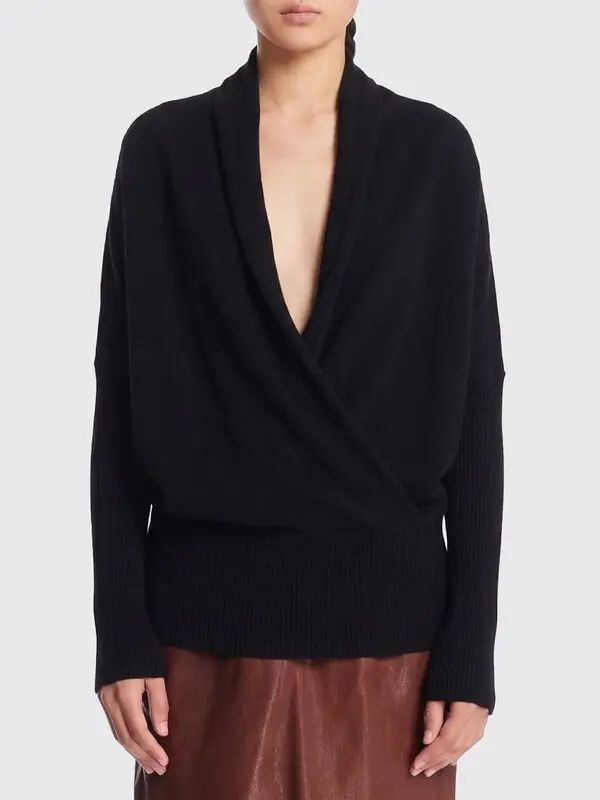 7 For All Mankind Draped Wool And Cashmere Cardigan