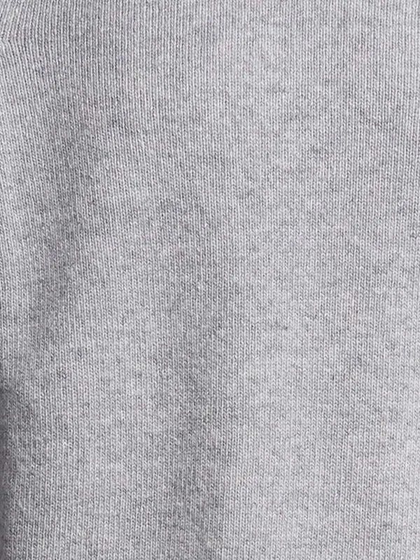 PARAJUMPERS Pure Virgin Wool Knit Hoodie With Long Sleeves - Grey