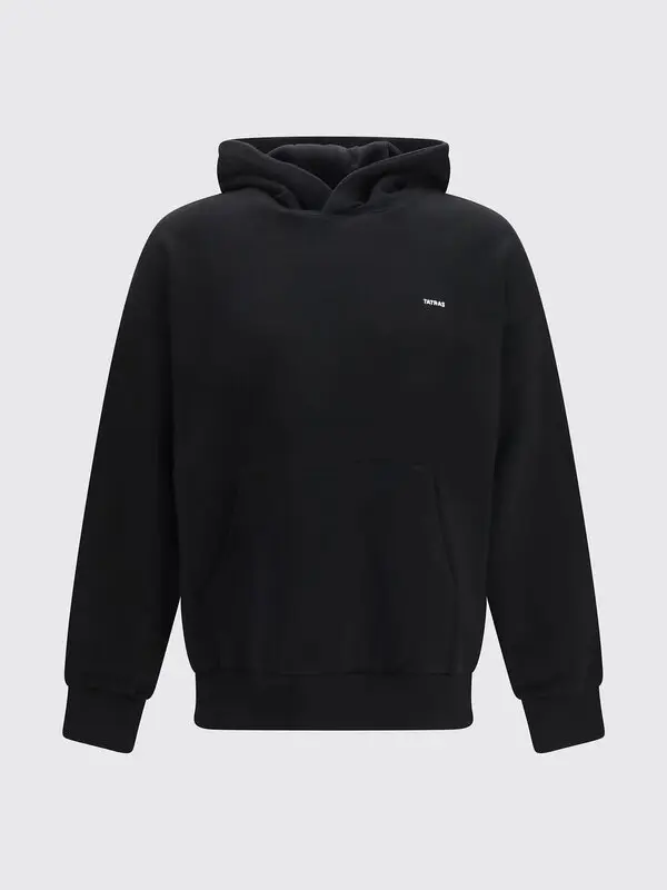 TATRAS Hoodie In Cotton With A Kangaroo Pocket And Dropped Shoulders