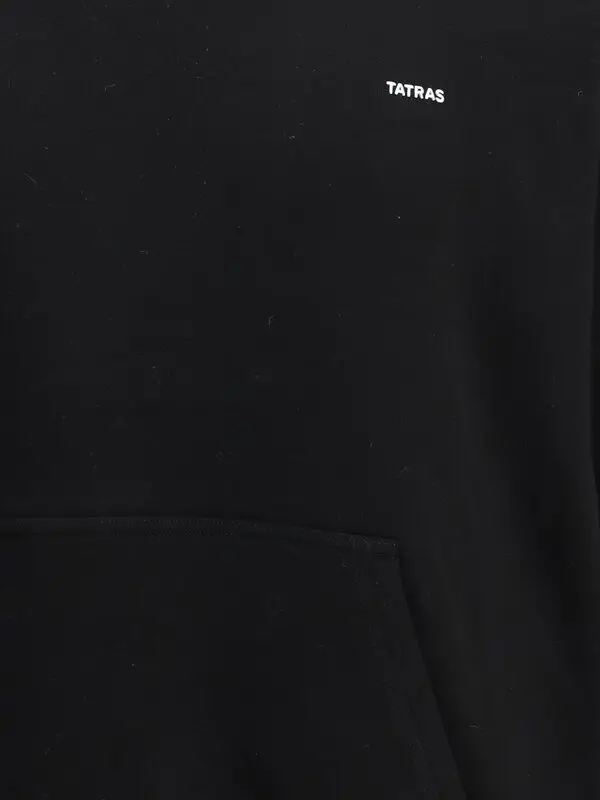 TATRAS Hoodie In Cotton With A Kangaroo Pocket And Dropped Shoulders
