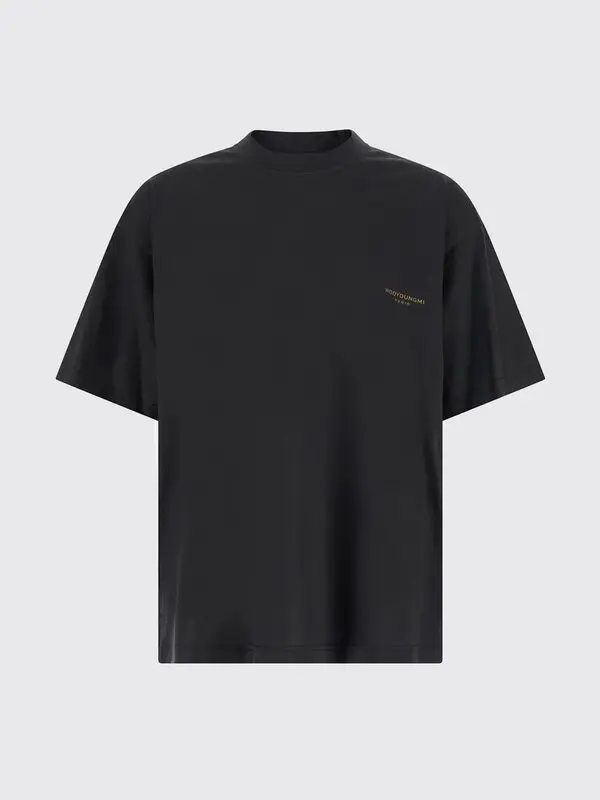 WOOYOUNGMI Relaxed Fit Cotton T-shirt With Graphic Print And Logo