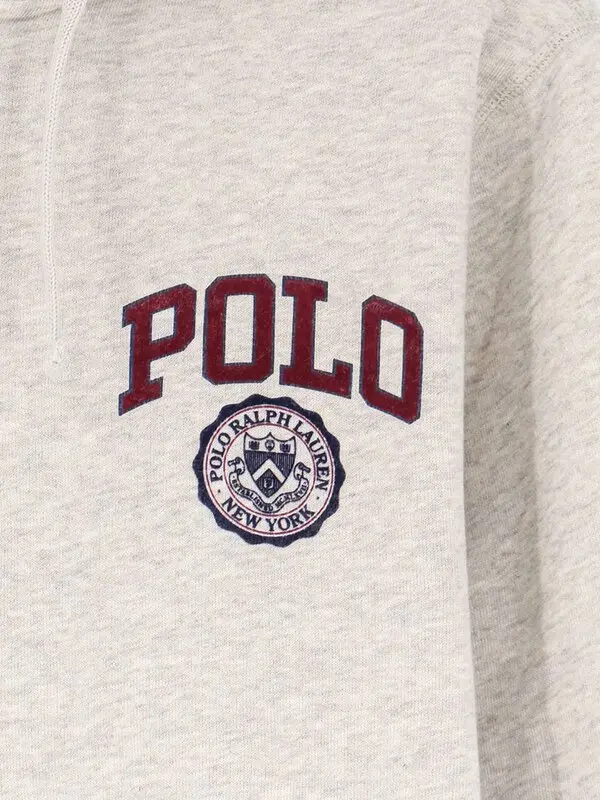 Polo Ralph Lauren Zip-up Cotton-blend Hoodie With Kangaroo Pocket