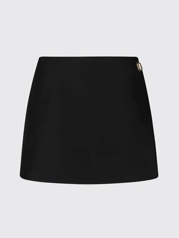 Balenciaga Mid-rise Wool And Silk-blend Wrap Shorts