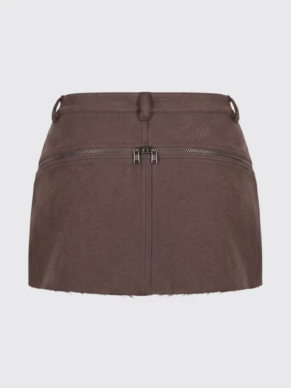 Rick Owens Wool Five-pocket Pencil Miniskirt