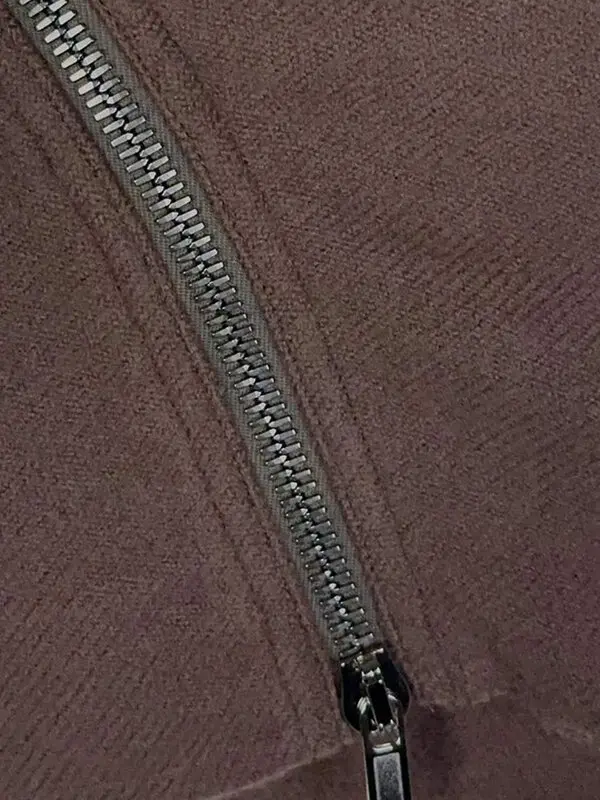 Rick Owens Wool Five-pocket Pencil Miniskirt