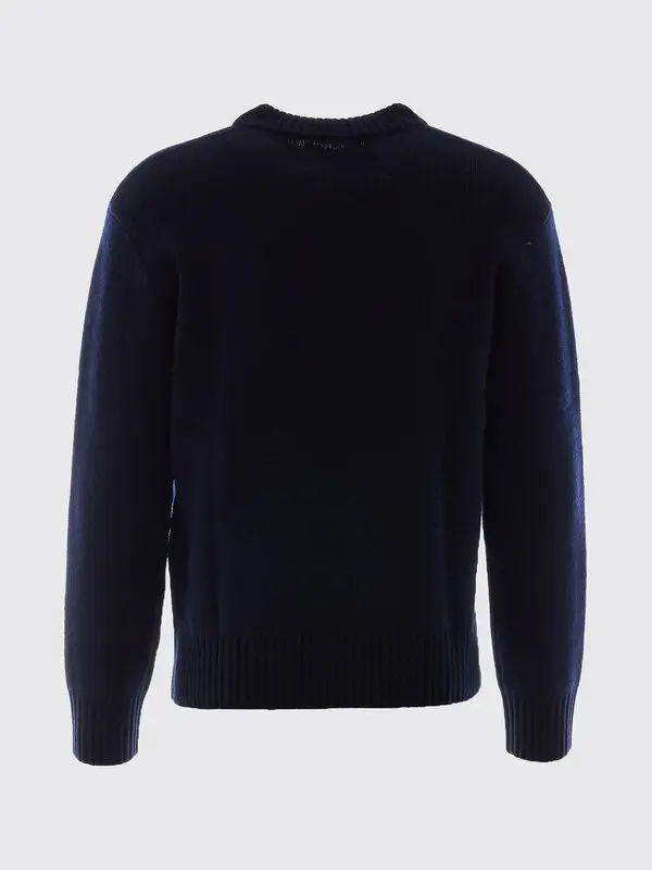 LISA YANG 100% Cashmere Crewneck Jumper With Dropped Shoulders - Blue