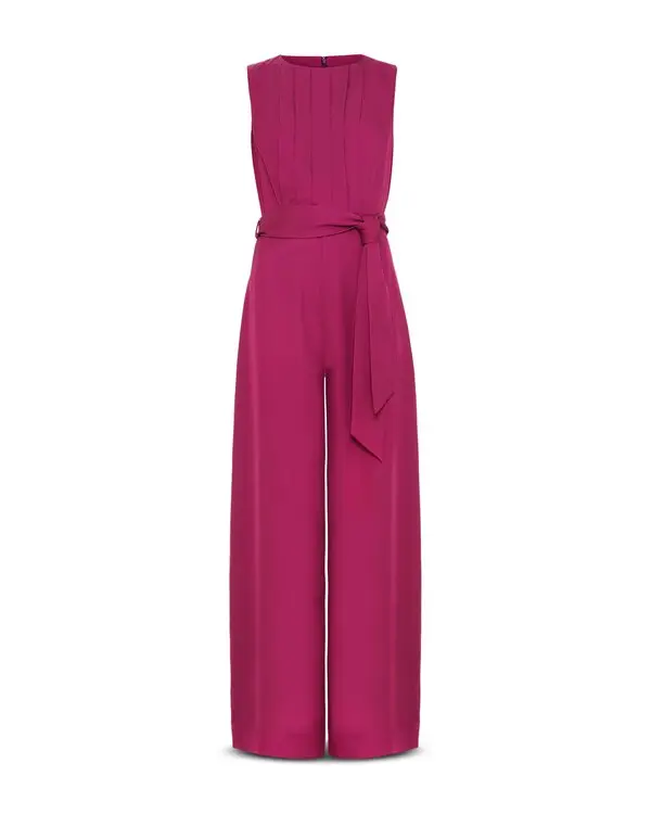 PHASE EIGHT Janine Satin Wide Leg Jumpsuit