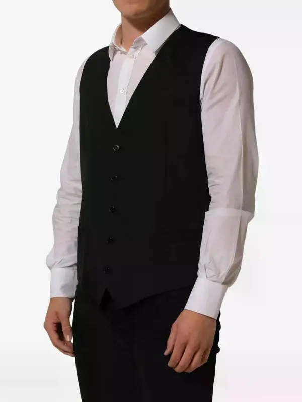 Dolce & Gabbana Stretch-wool Waistcoat