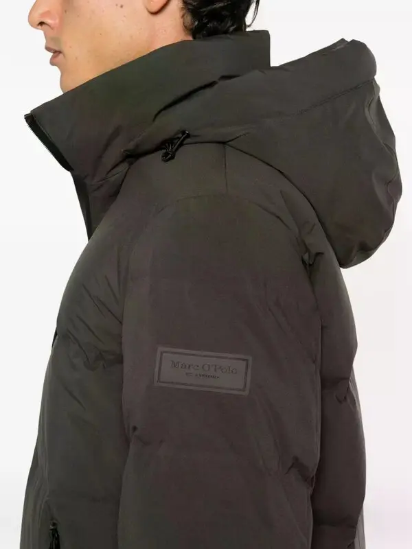 Marc O'polo Quilted Hooded Coat