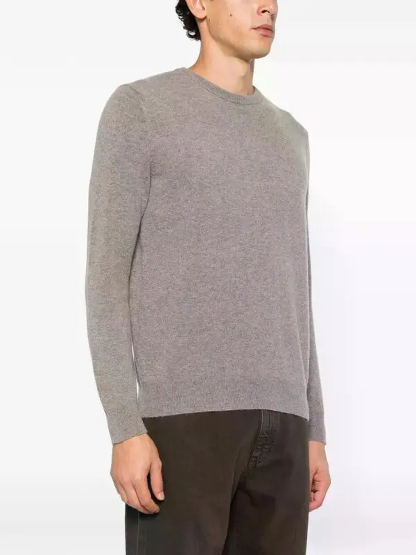 VELA SHOP Crew-neck Long-sleeve Sweater