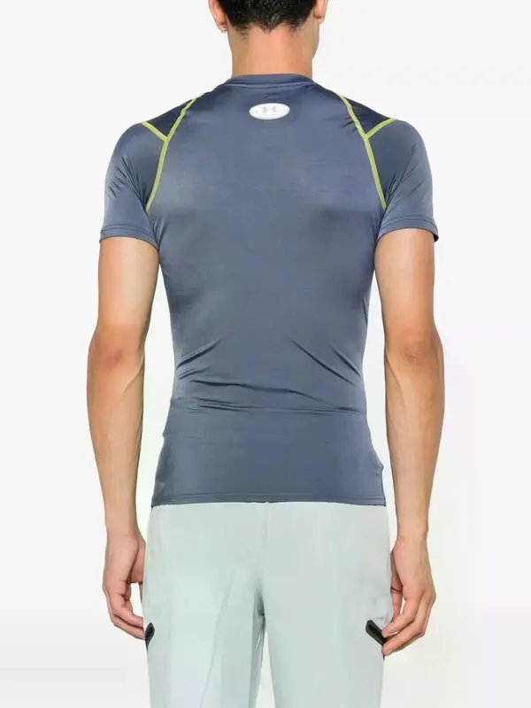 Under Armour Logo-print Contrast-stitch T-shirt