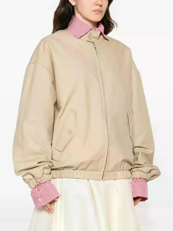 Marie Adam-Leenaerdt Zip-up Elasticated-hem Jacket