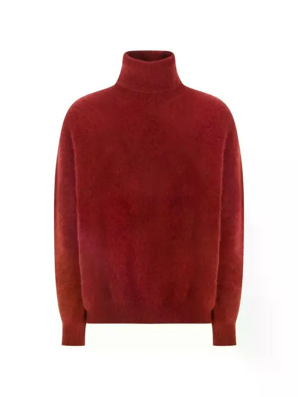 VANISE Roll-neck Brushed-finish Sweater