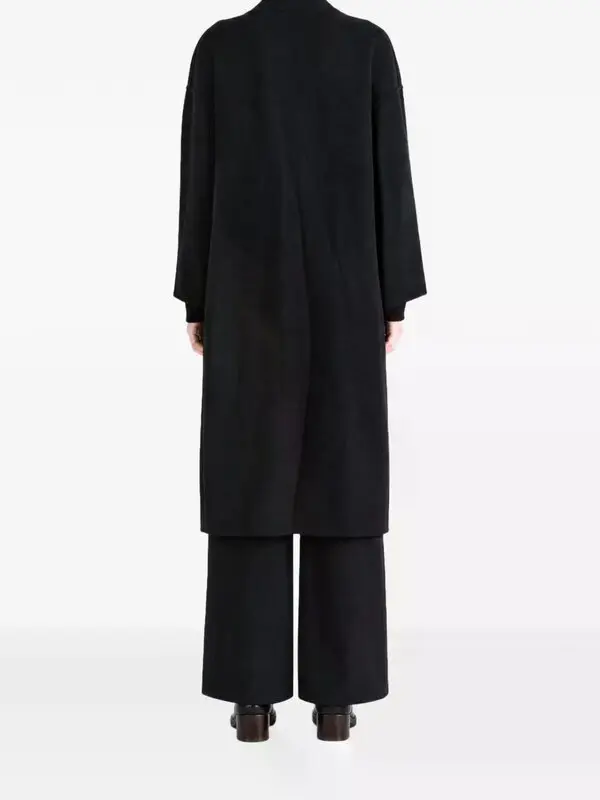 TAIGA TAKAHASHI Shawl-collar Drop-shoulder Coat