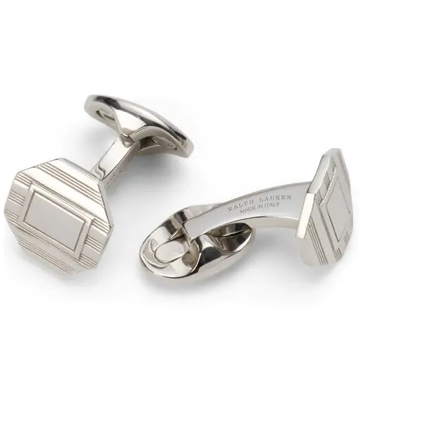 Ralph Lauren Engine-turned Cuff Links & Studs