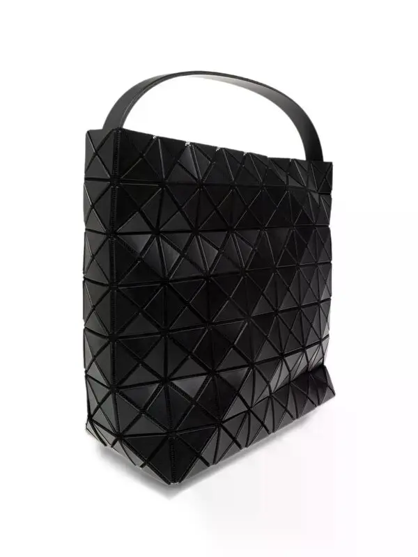 Issey Miyake Medium Valley Geometric-panel Tote Bag - Black