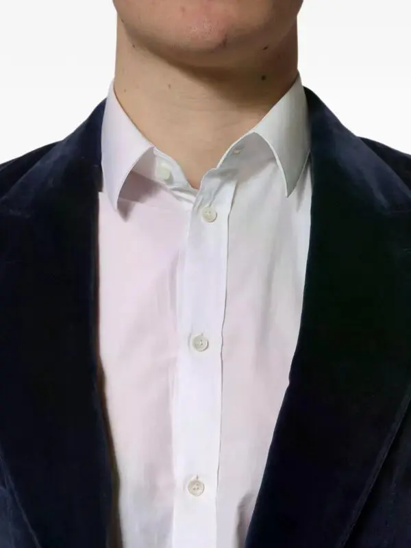 Dolce & Gabbana Velvet Single-breasted Blazer