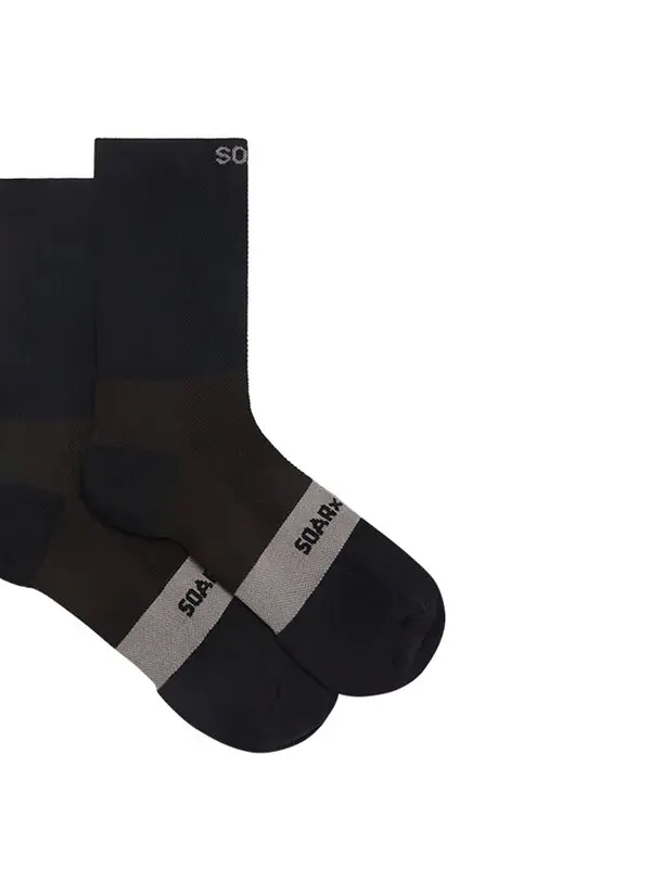 SOAR Performance Crew Socks - Nero