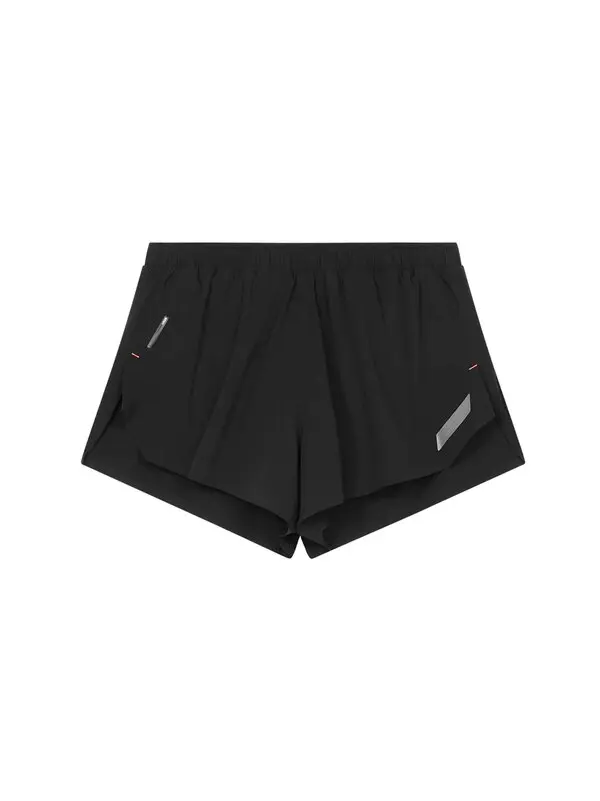 SOAR Split Running Shorts - Nero