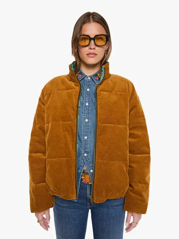 MOTHER The Switcheroo Pillow Fight Puffer Perfect Specimen Jacket - Multi