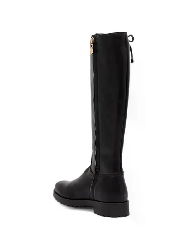 Moschino Bow-detail Knee-high Boots