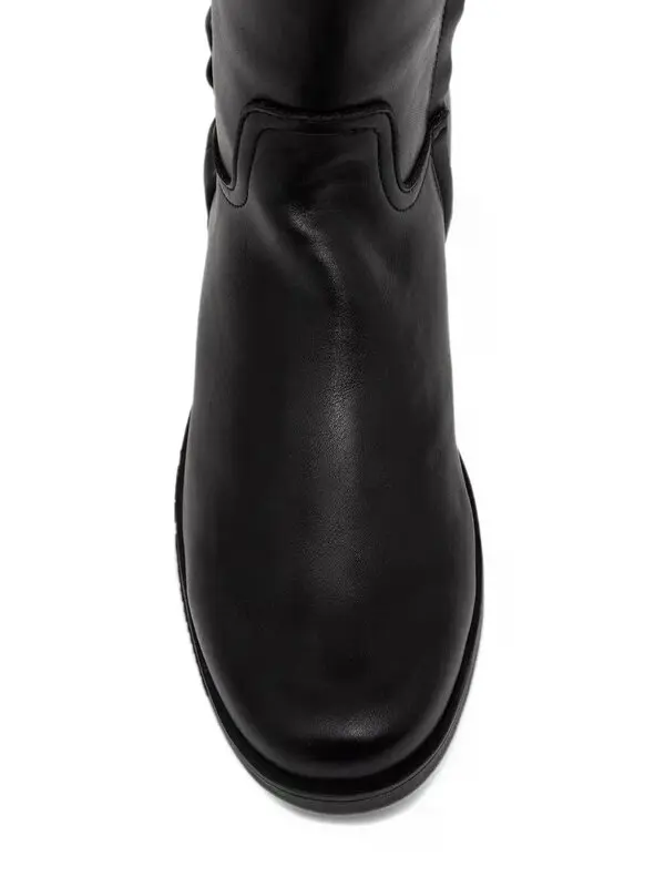 Moschino Bow-detail Knee-high Boots