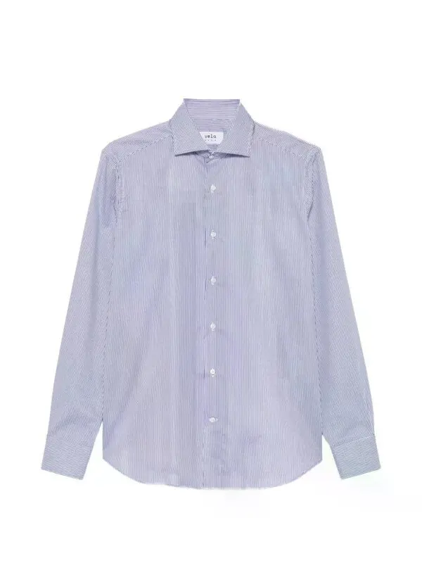 VELA SHOP Vincent Striped Long-sleeve Shirt