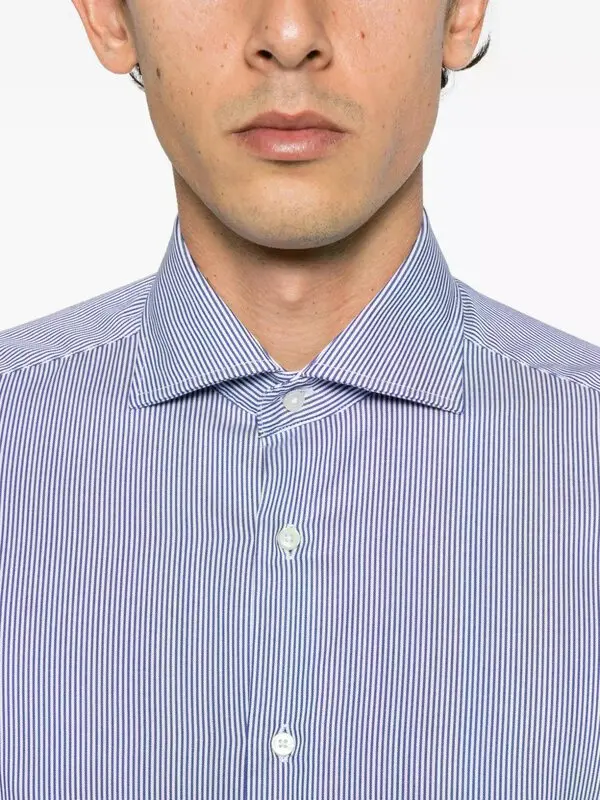 VELA SHOP Vincent Striped Long-sleeve Shirt