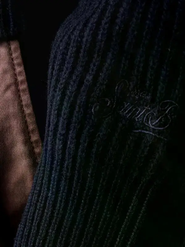 MC2 SAINT BARTH Ribbed-knit Raglan-sleeve Sweater