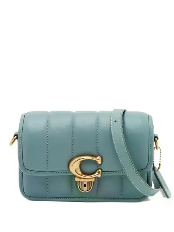 COACH Studio Shoulder Bag 19 With Quilting - Blue