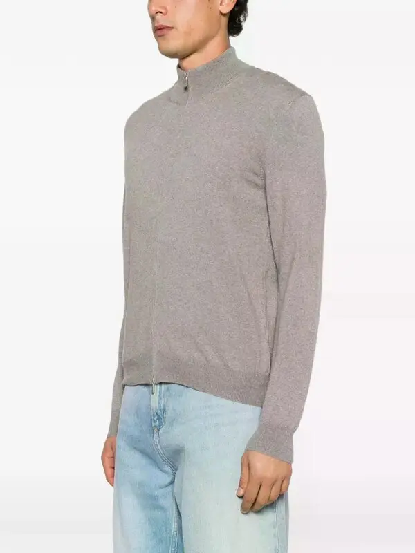 GRAN SASSO Zip-up Knitted Cardigan