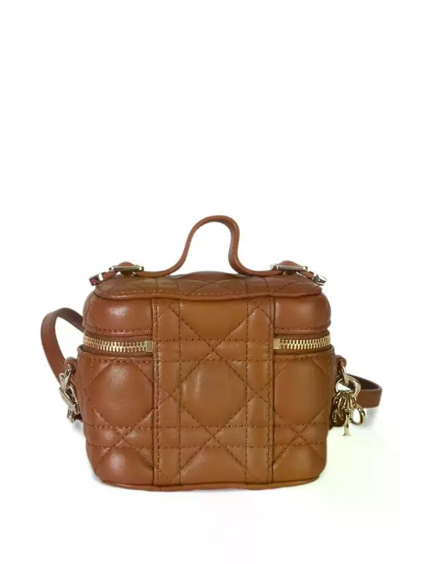 Dior 2011 Micro Lady Cannage Vanity Case Shoulder Bag