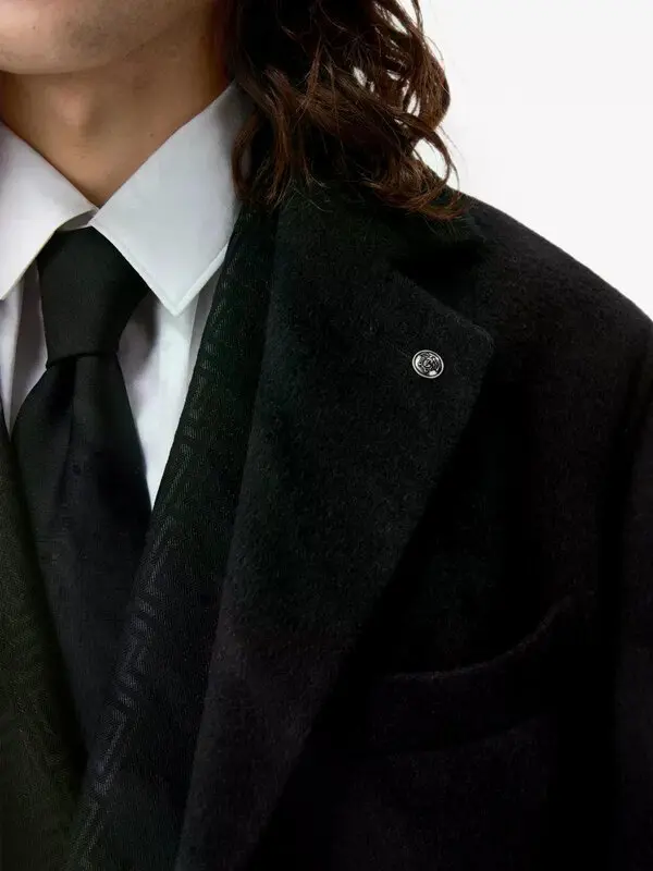 Versace Double-wool & Cashmere Coat